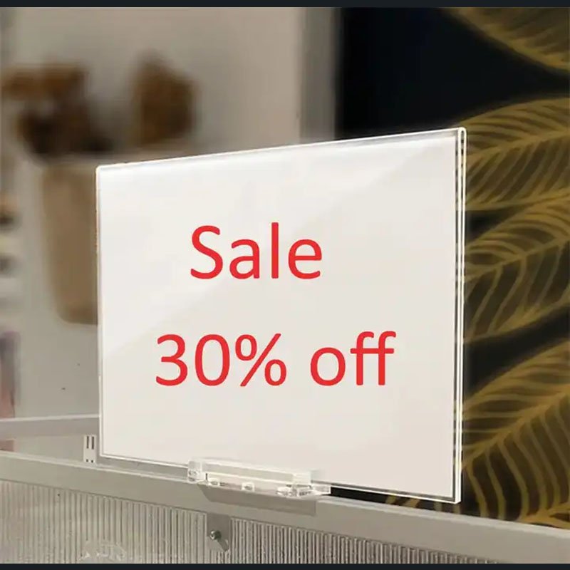 Shelf Price Holder – Sign Arabia